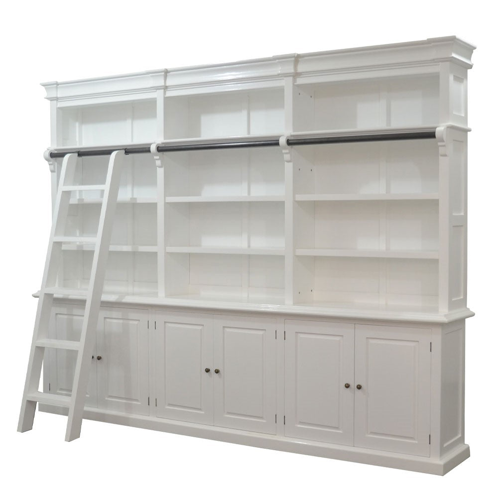 Library Bookcase - Hamptons Style Furniture Perth - Australian Owned ...
